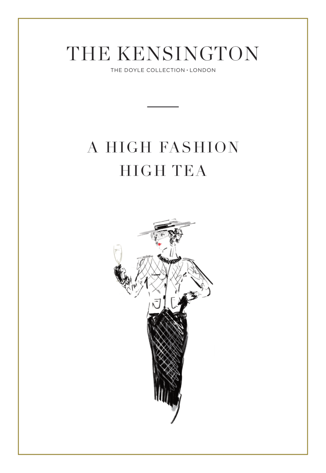 “Fashion is architecture – it is a matter of proportions”
